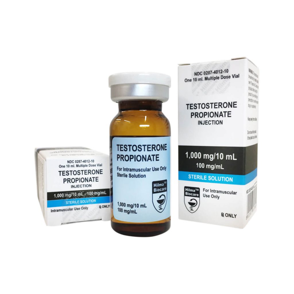 Testosterone Propionate - 100mg/ml 10ml/vial - Euro Pharmacies - USA ...