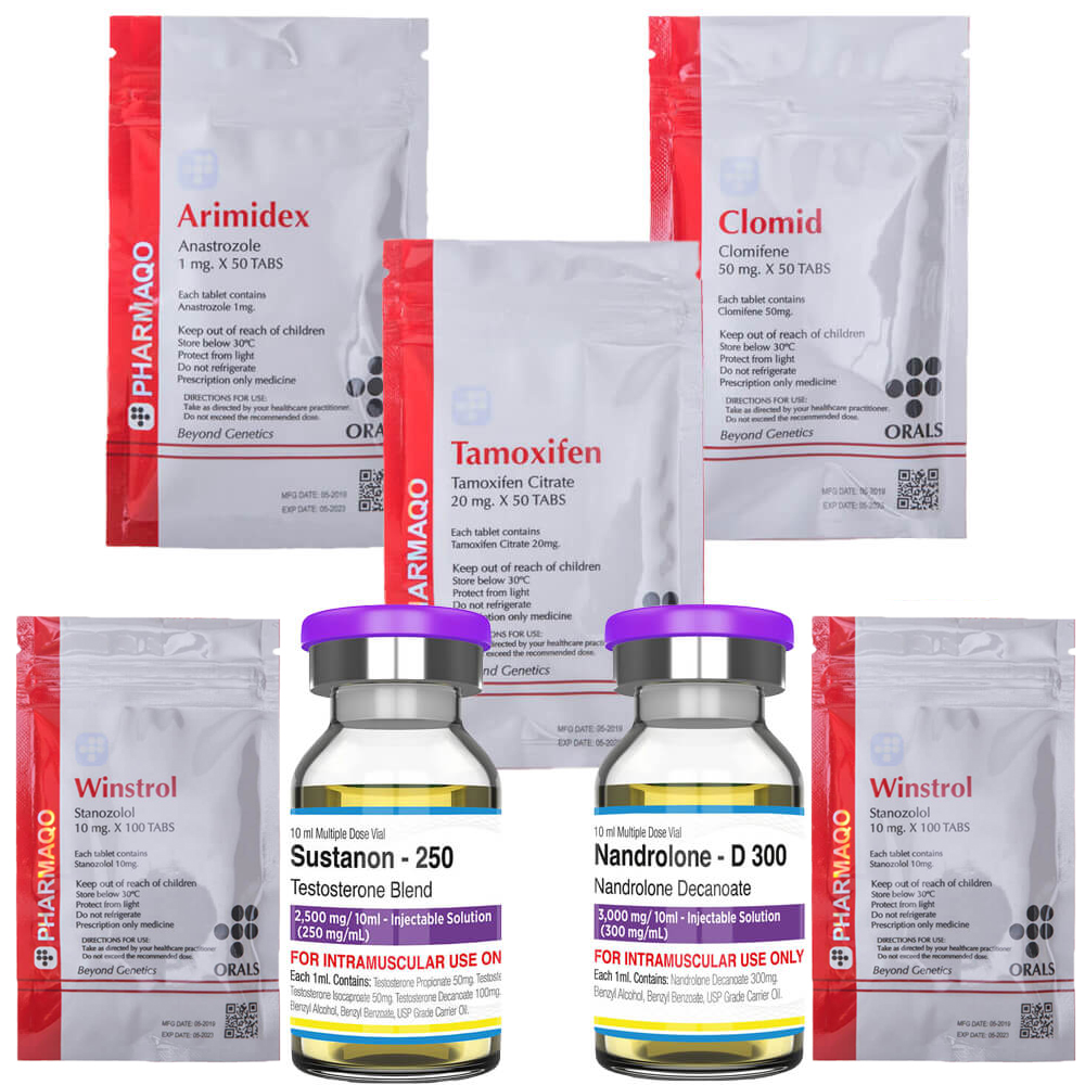 Lean mass pack ORAL-INJECT - 8 weeks (Sustanon/Deca/Winstrol ...